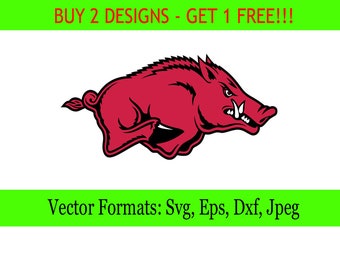 Razorback svg | Etsy