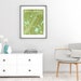 American Birkebeiner Map With Hills, Skate and Classic Trail, Water ...