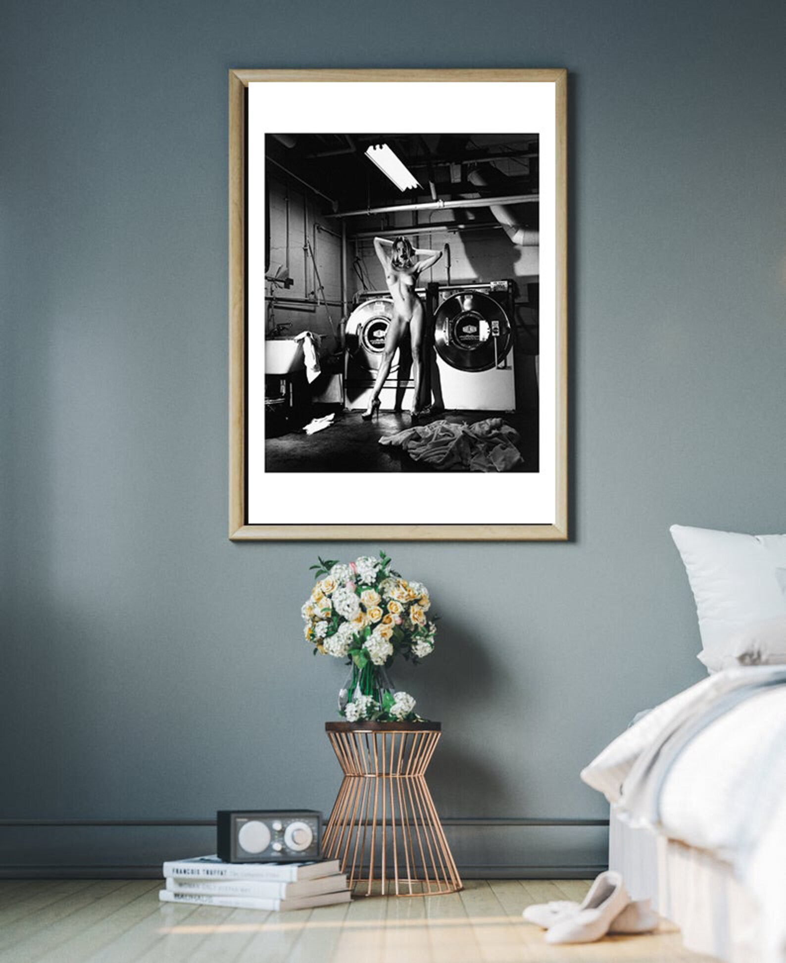 Helmut Newton Domestic Nude 3 Giclee Print Photography Etsy