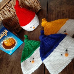 Snowman Chocolate Orange Covers - Etsy