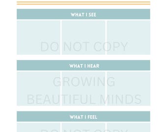 Mindful Scavenger Hunt for Children - Etsy