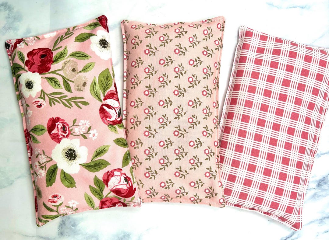 Rice Heating Pad, Microwavable, Pretty in Pink, Heat Pack, Rice Bag ...