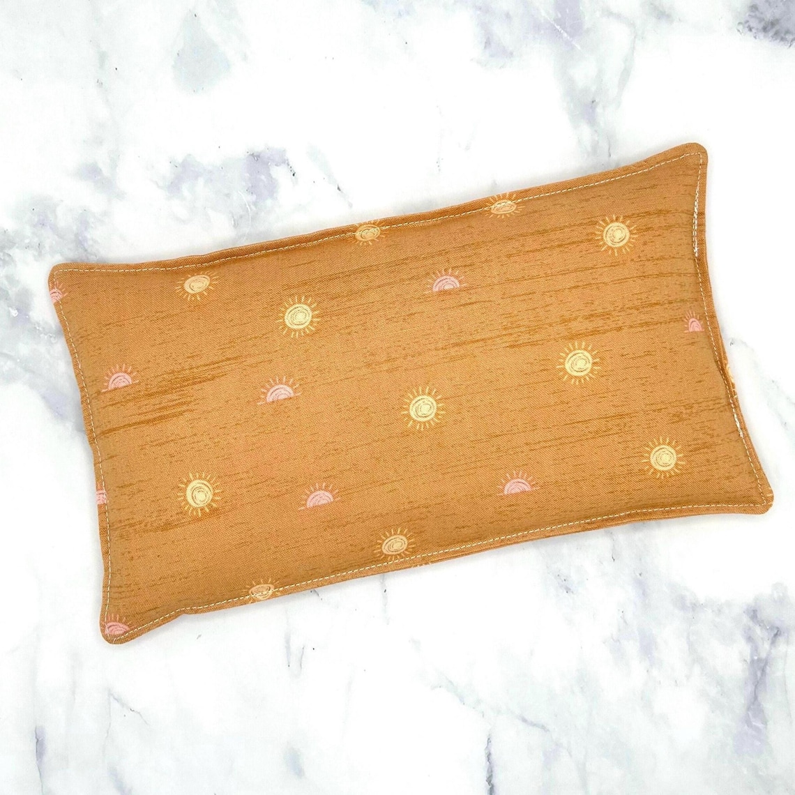 Rice Eye Pillow, Eye Mask, Microwave or Freeze, Rice Bag Heating Pad ...