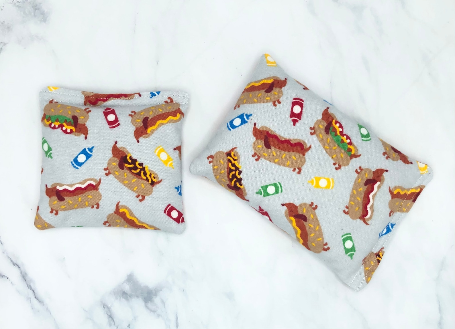 Kids Boo Boo Bag, Soft Heat Pack, Cold Pack, Toddler or Child Rice Bag ...