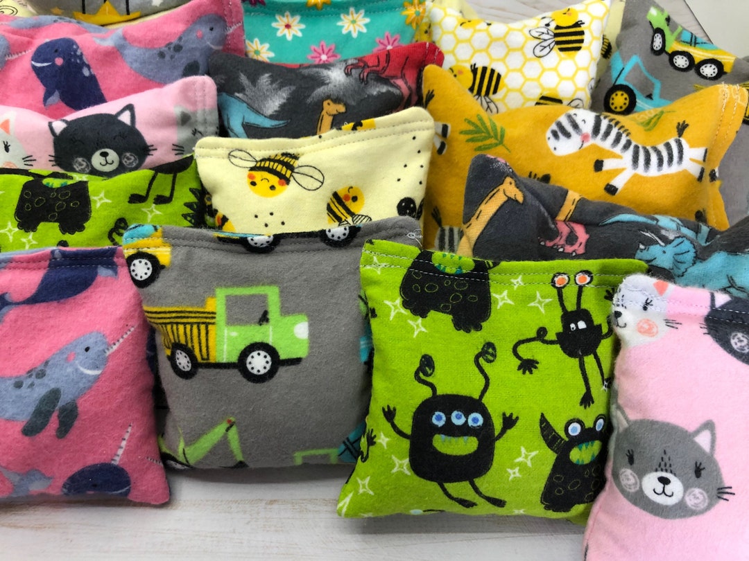 BULK Boo Boo Bags for Kids, Soft Cold Pack, Heat Pack, Rice Bean Bag ...