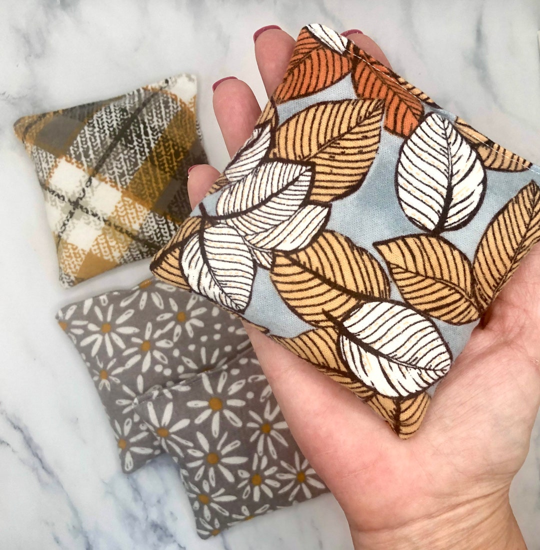 Hand Warmers, Set of 2, Reusable, Microwavable Heat Packs, Pocket ...