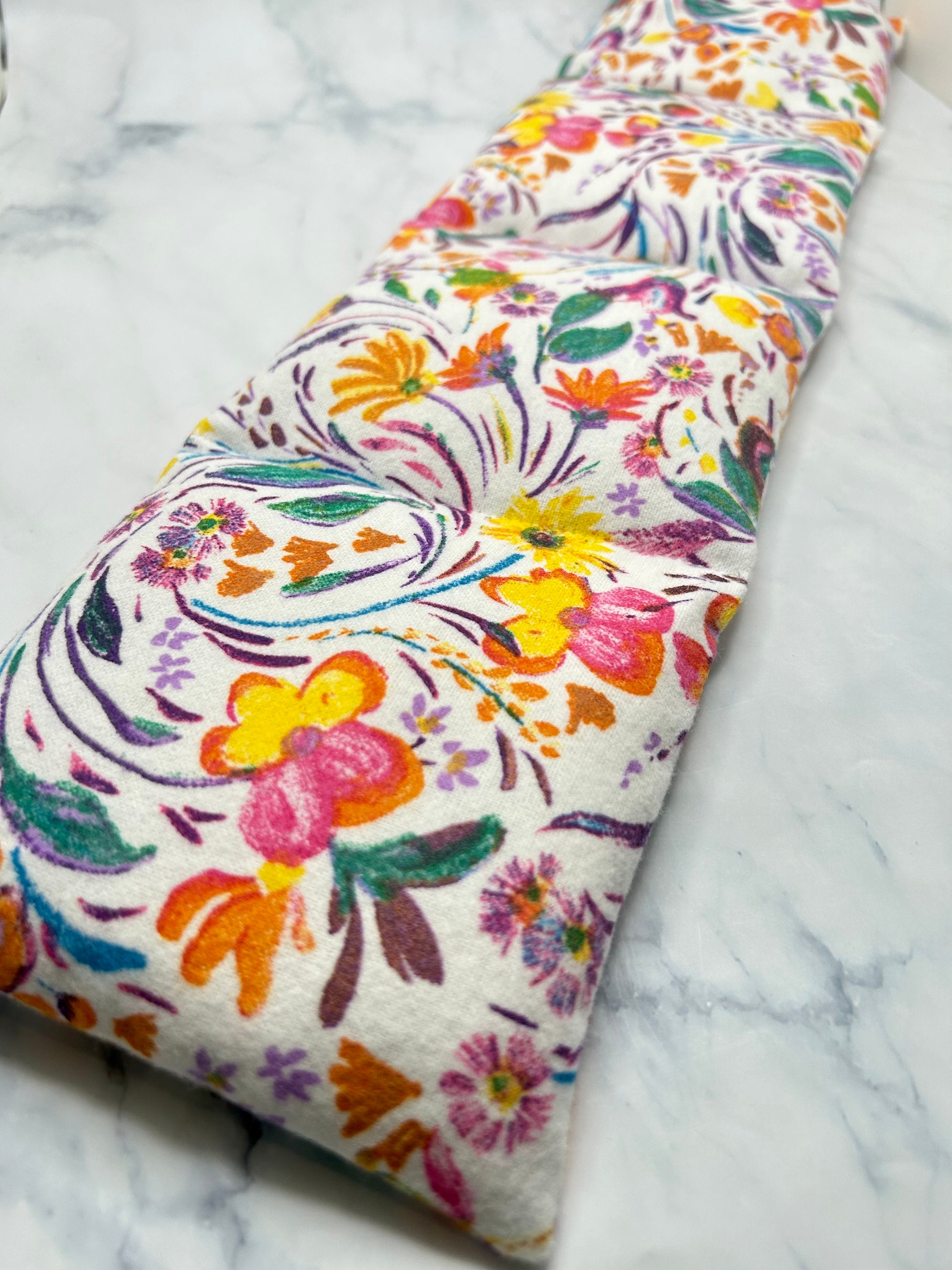 Rice Neck Wrap, Microwavable Heating Pad, Weighted Heating Pad for Neck ...
