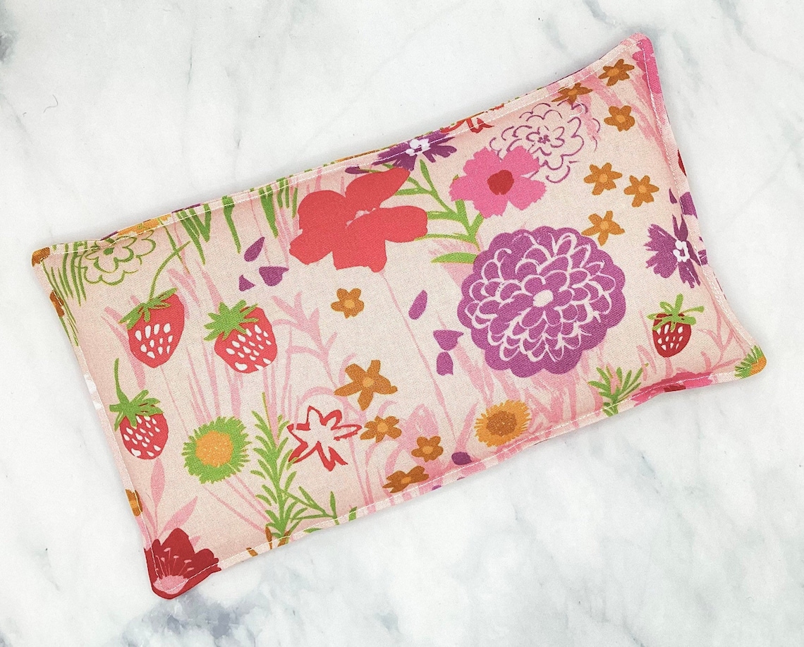 Headache Bag Eye Pillow Rice Heating Pad Microwave Heat - Etsy