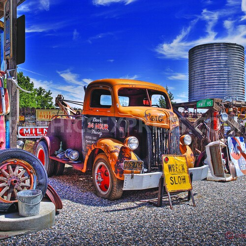 Vintage Truck Metal Sign - Etsy