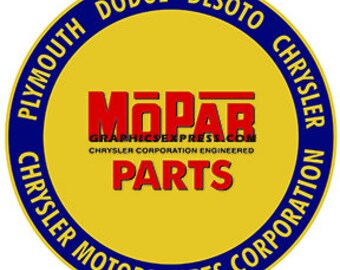 Chrysler Mopar Parts & Service Metal Sign 2 Sizes USA Made - Etsy