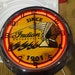 Indian Motorcycle Neon Clock - Etsy