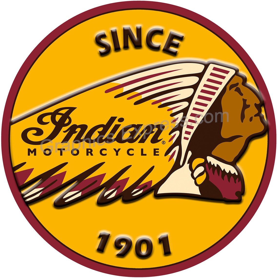 Indian Motorcycle Neon Clock - Etsy