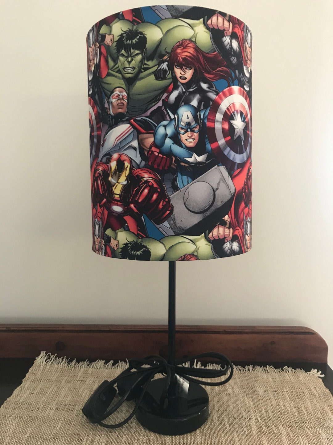 Marvel Lampshade - Etsy Australia