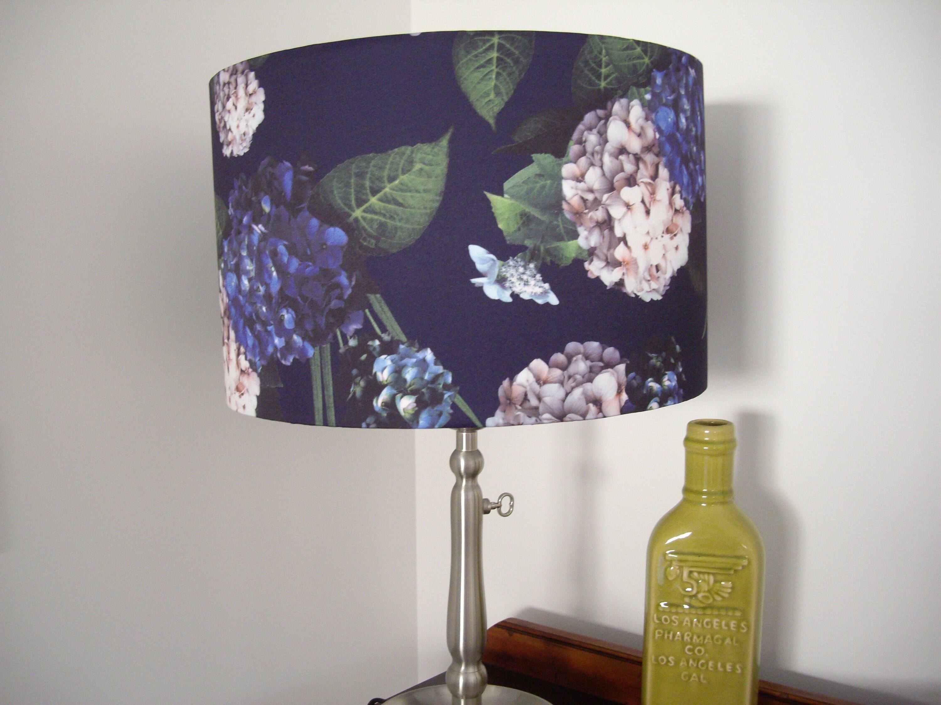 Hydrangea Table Lamp - Etsy