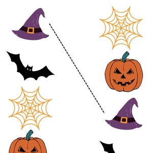 Halloween Printable DIY Toddler Learning Journal, Learning Book, Busy ...