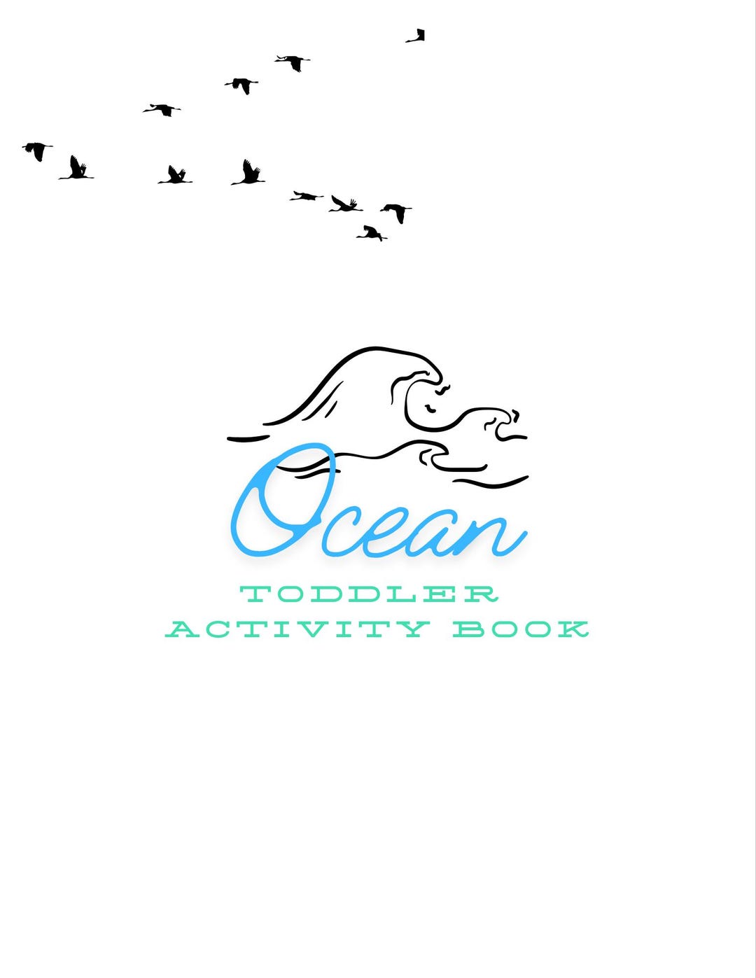 Ocean Fun Printable DIY Toddler Learning Journal, Learning Book, Busy ...