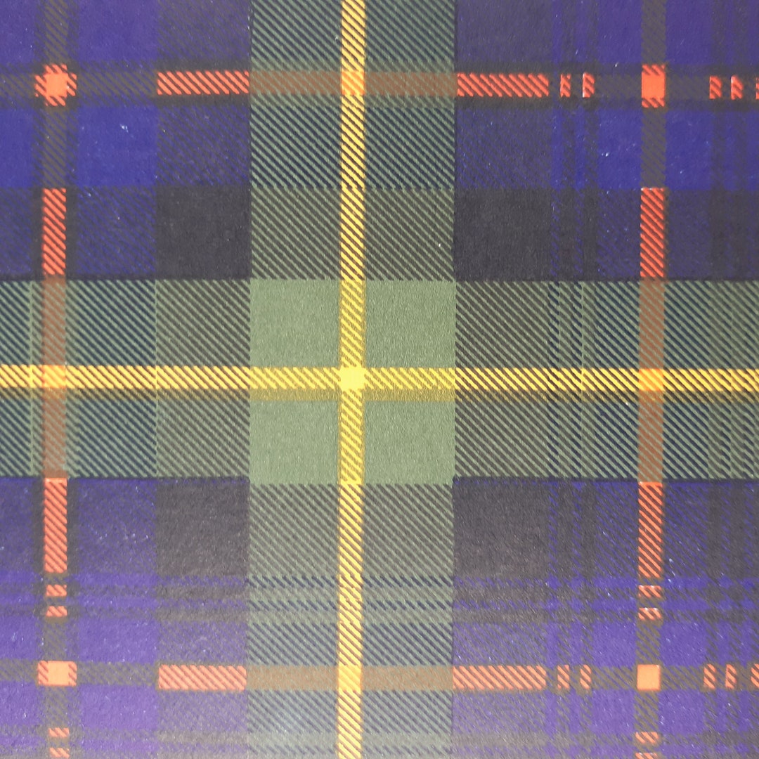 Farquharson Clan Tartan Vintage Colour Print 1940's Scotland Scottish ...