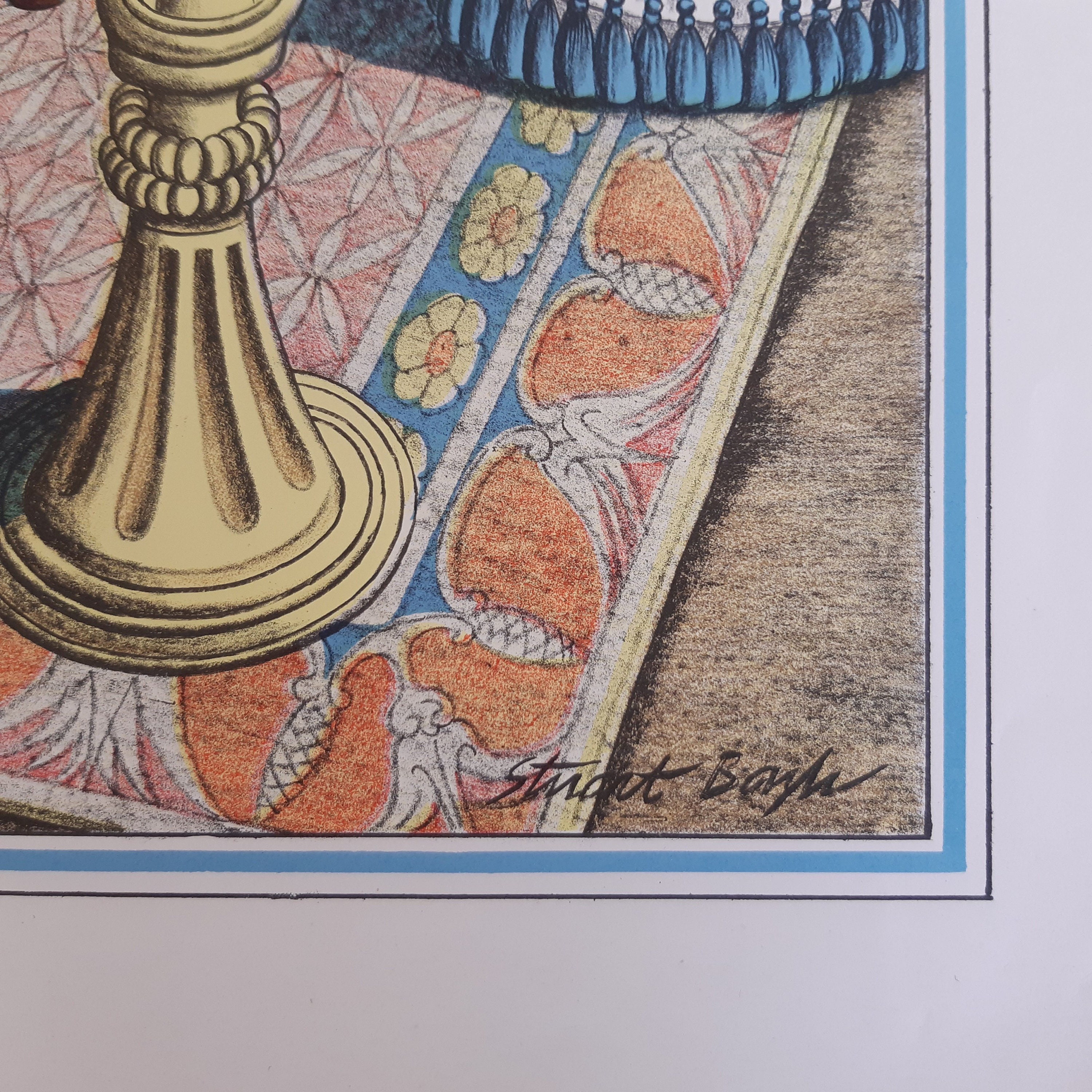 An Evening Meal in Ancient Babylon Stuart Boyle Vintage Colour ...