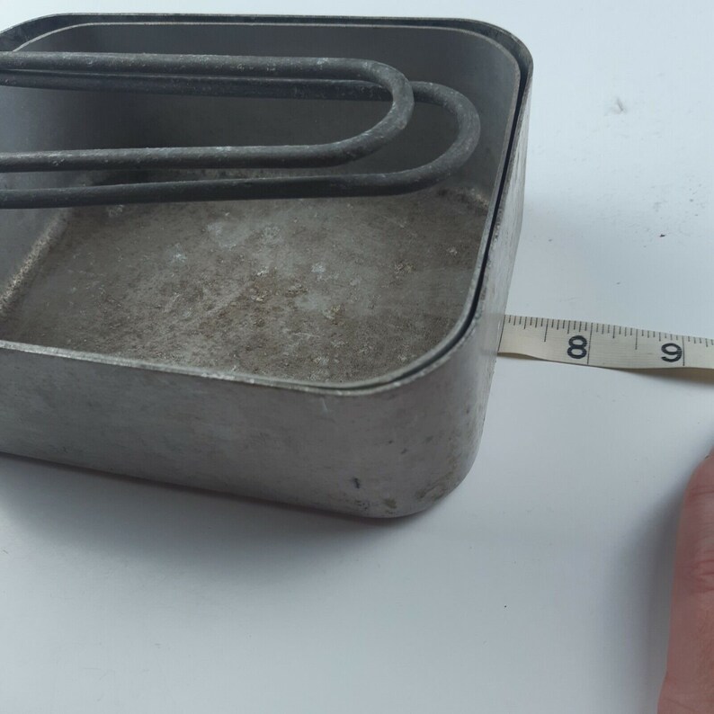 2 RAF 1951 Mess Tins With Arrow Mark Military Survival Air Force ...