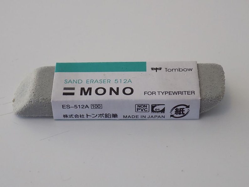 TOMBOW Mono Sand Eraser ES-512A for Pen Ink Ballpoint UK - Etsy