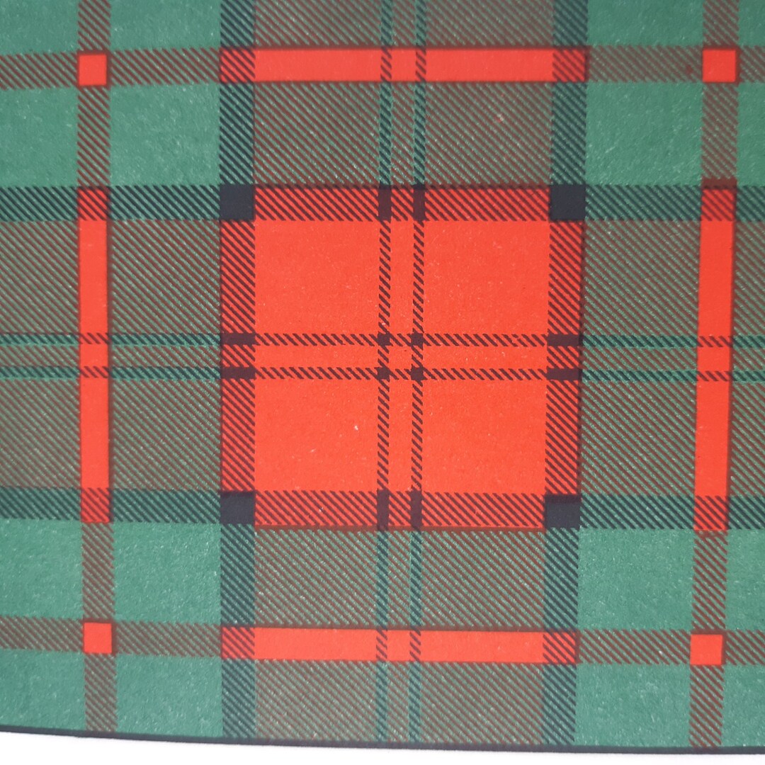 Dunbar Tartan Vintage Colour Print 1940's Scotland Scottish Clan - Etsy