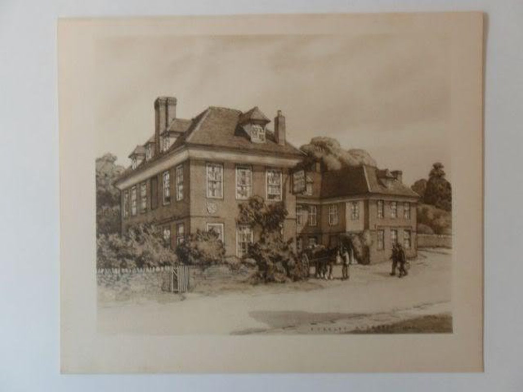 Print the Swan Tetsworth by Stanley Anderson RA 1947 - Etsy