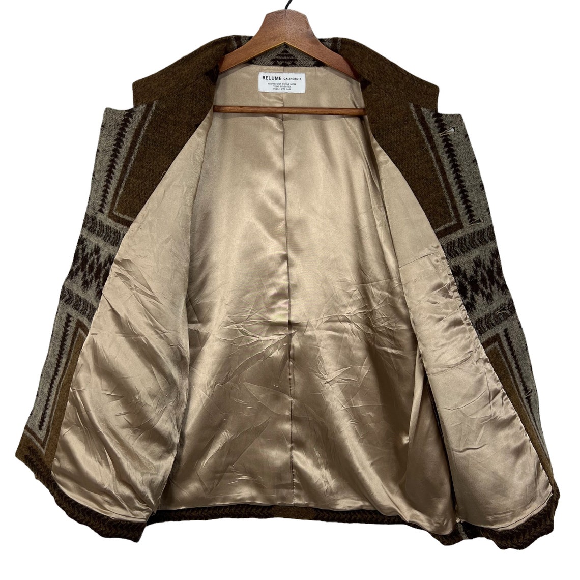 Amazing Relume California Aztec Tribe Coat Jacket Navajo Aztec Tribal ...