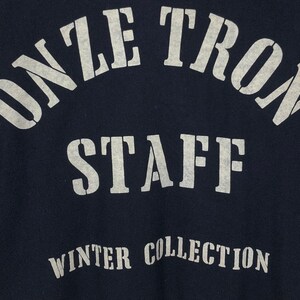 Vintage Onze Tron Staff Varsity Jacket Onze Tron 1993 Winter Collection ...