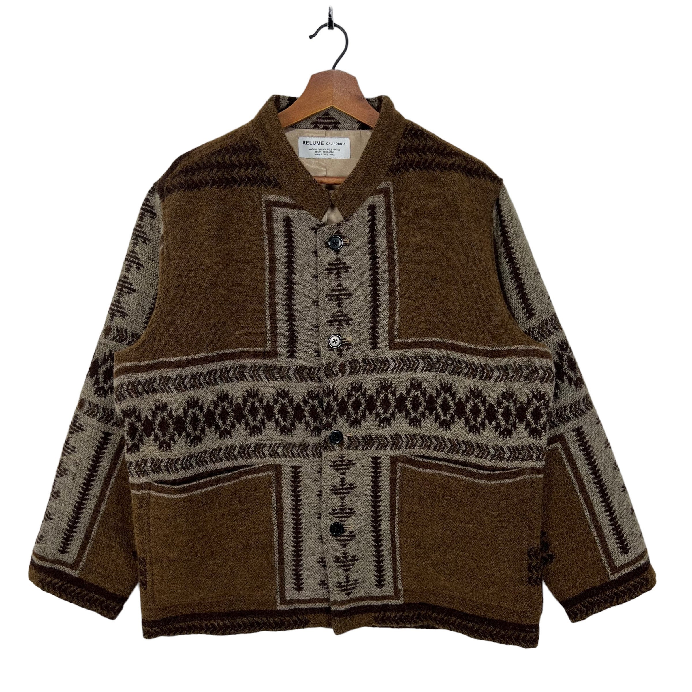 Amazing Relume California Aztec Tribe Coat Jacket Navajo Aztec Tribal ...