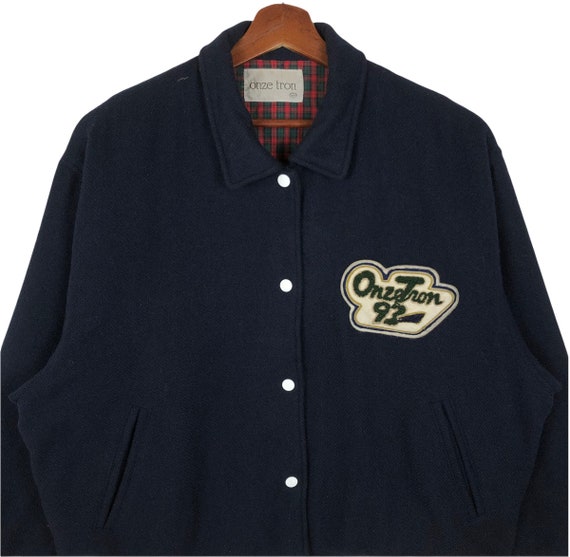 Vintage Onze Tron Staff Varsity Jacket Onze Tron 1993… - Gem