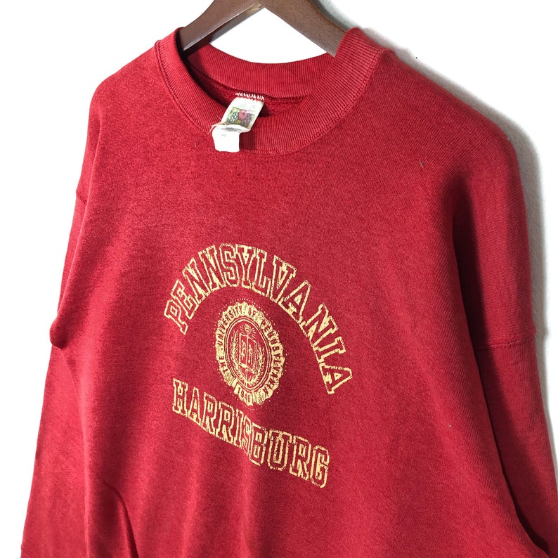 Vintage 90’s University of Pennsylvania Sweatshirt Crewneck Big Logo ...