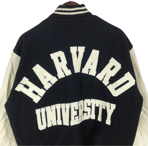 Vintage Harvard University Varsity Jacket Harvard Uni… - Gem