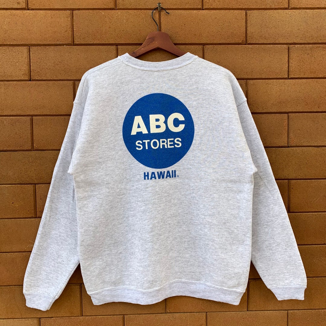 Vintage 90s ABC Stores Hawaii Sweatshirt Crew Neck Abc Hawaii - Etsy
