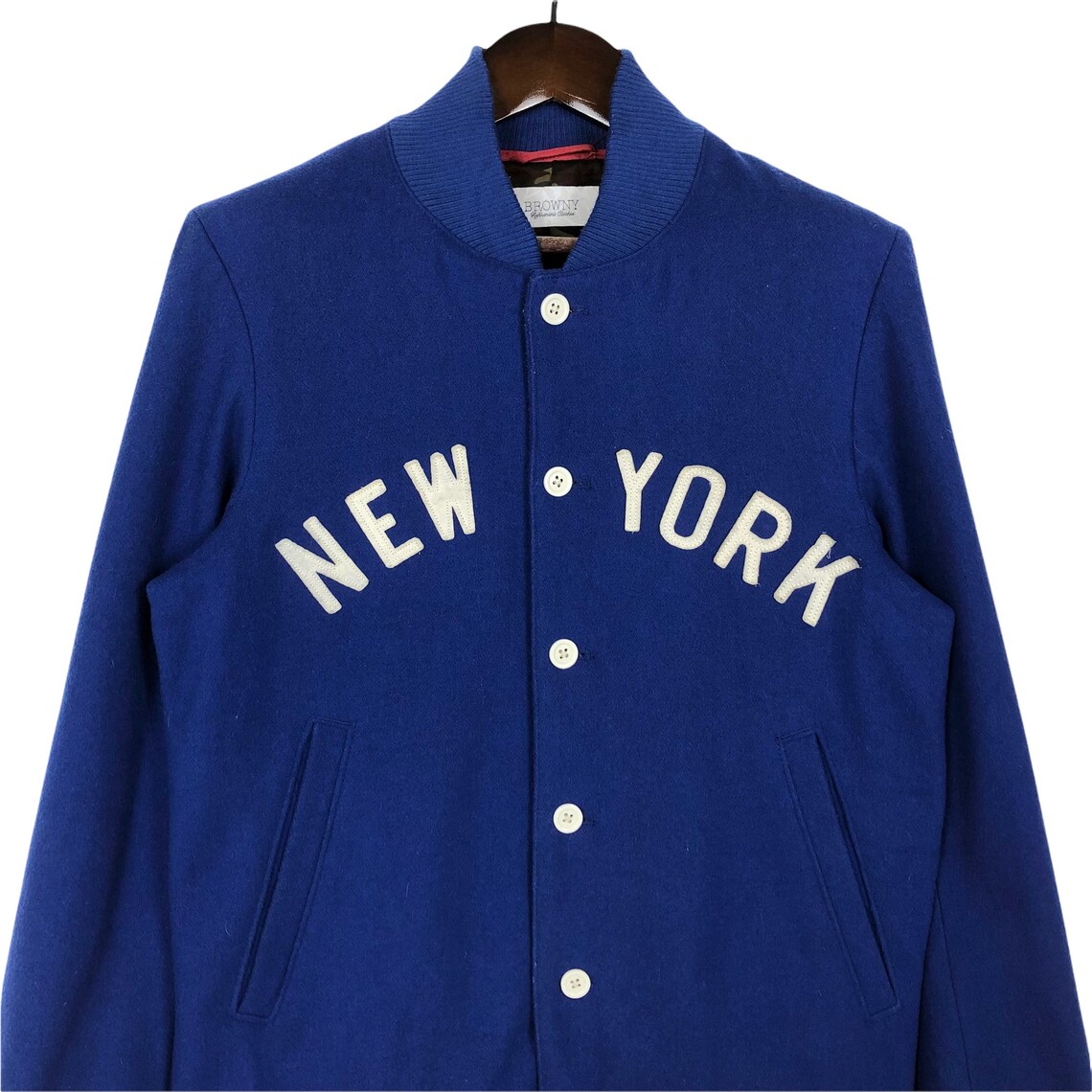 New York Varsity Jacket - Etsy