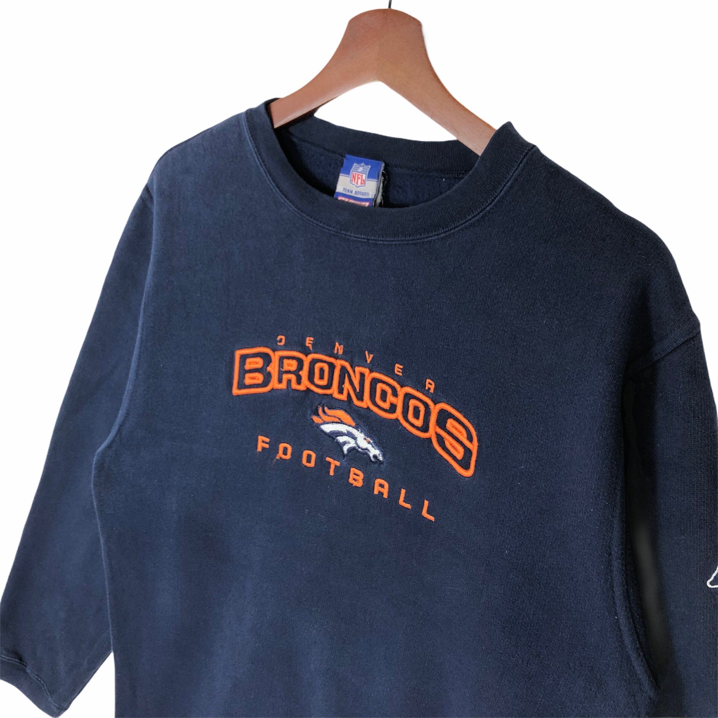 Sudadera con cuello redondo y logotipo de los Denver Broncos de la NFL ...