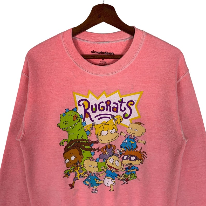 Vintage Rugrats Sweatshirt Animated Cartoon Series Ragrats Sweatshirt ...