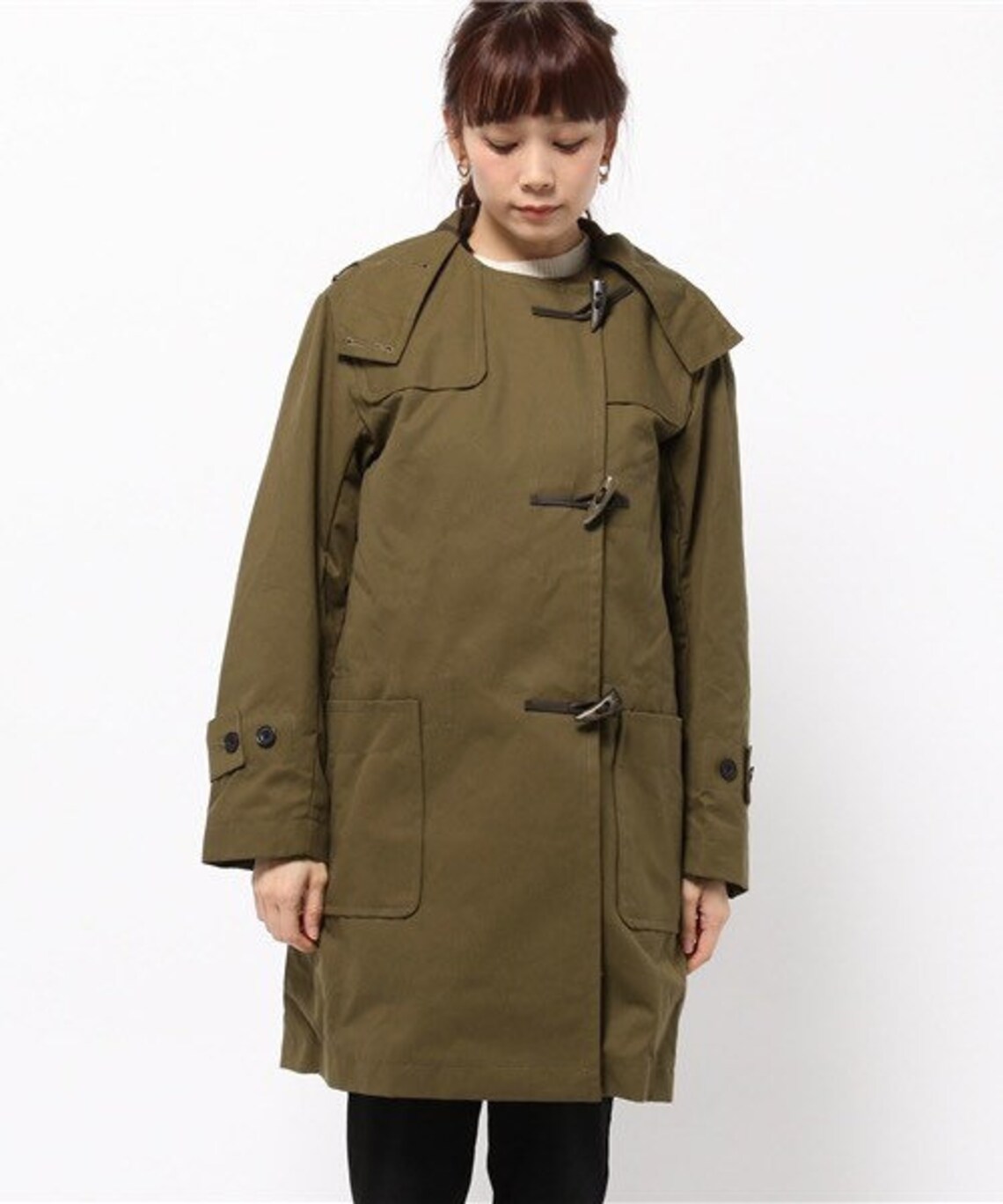 Montgomery Duffle Coat Waxed Cotton Montgomery Parka Jacket | Etsy