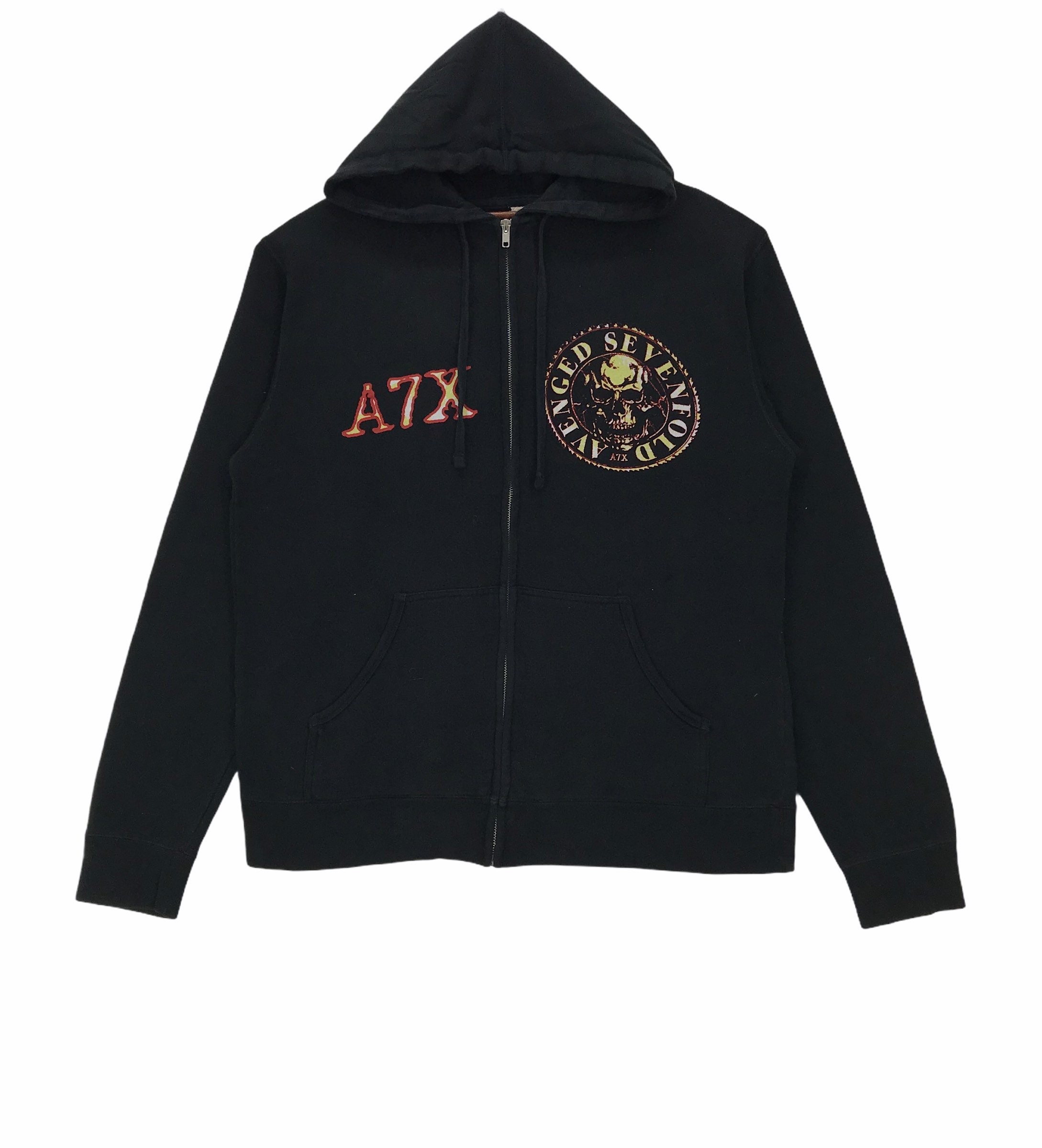 Vintage Avenged Sevenfold Hoodie Heavy Metal A7X Hoodie Medium Size - Etsy