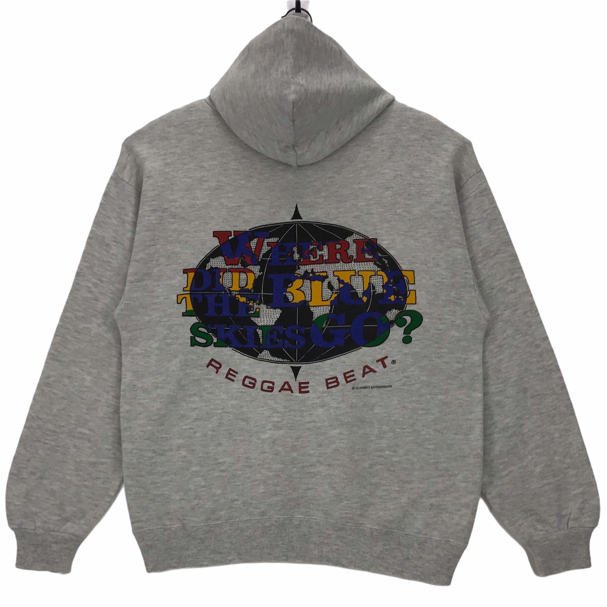 Vintage 80s Reggae Beat Hoodie One World One Love One Beat - Etsy