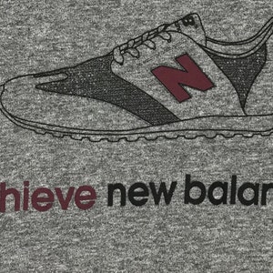 Vintage Achieve New Balance Shoes Crewneck Sweatshirt Printed Spellout ...
