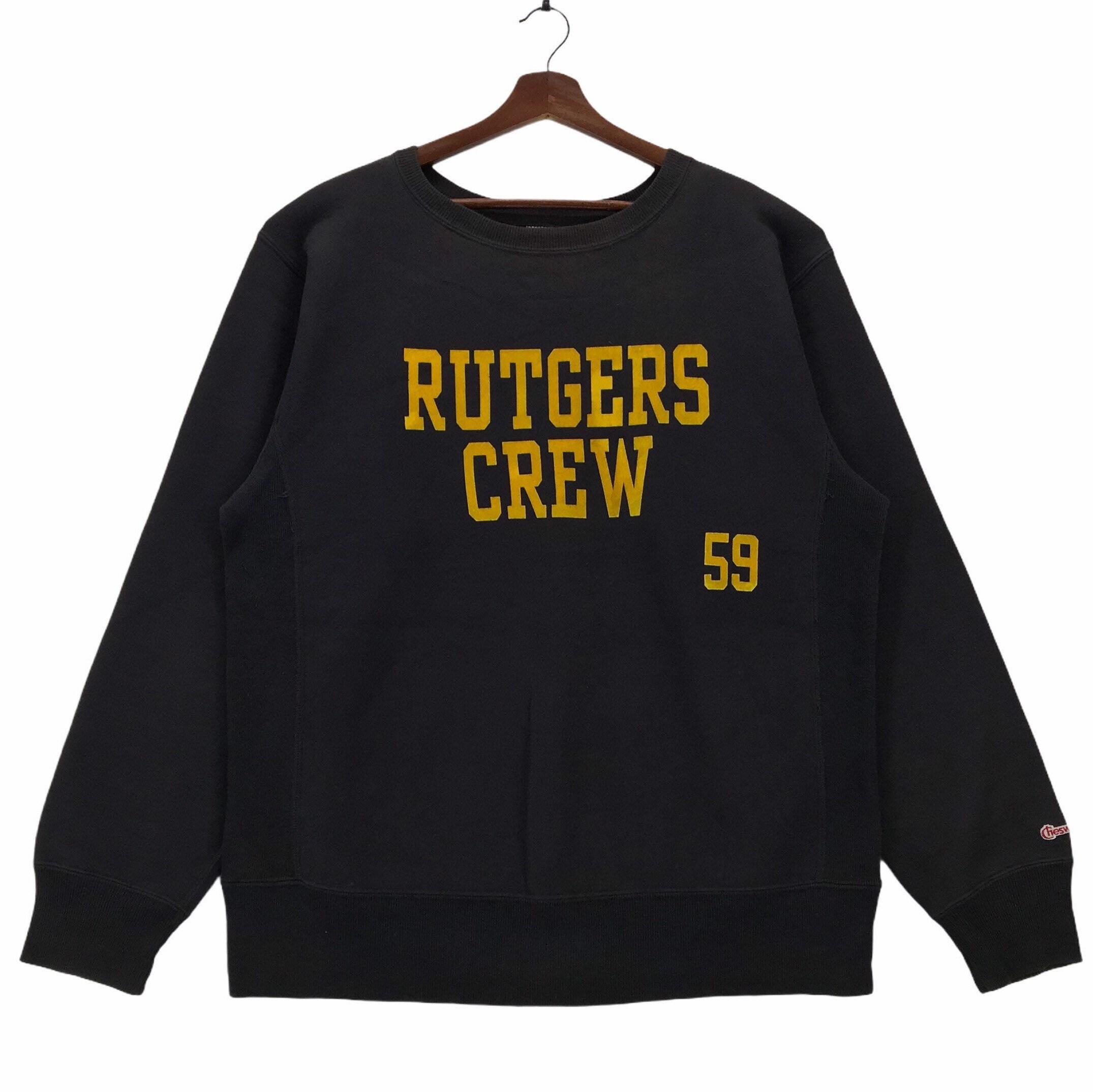 Vintage Rutgers Crew Cheswick Sportwear by SUGAR CANE Crewneck - Etsy