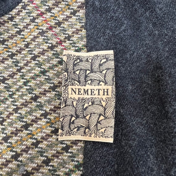 Vintage Christopher Nemeth Wool Muffler - Gem