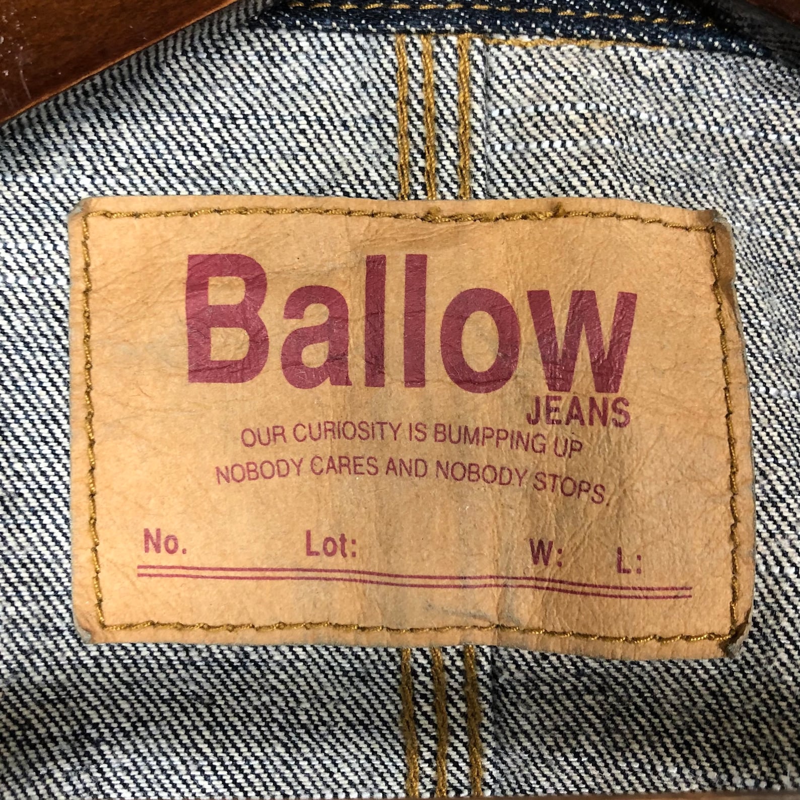 Vintage Ballow Denim Worker Jacket, Medium - Etsy