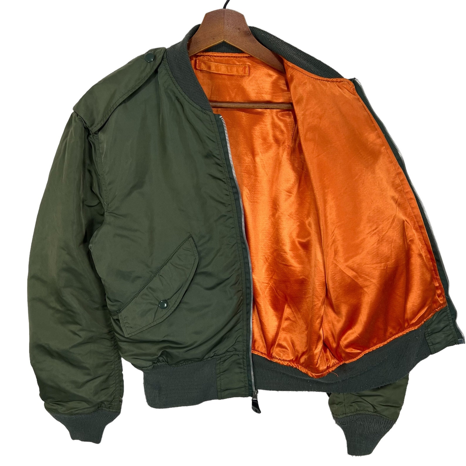 Vintage Alpha Industries Flight Jacket Type L-2B Jacket Flying Man ...