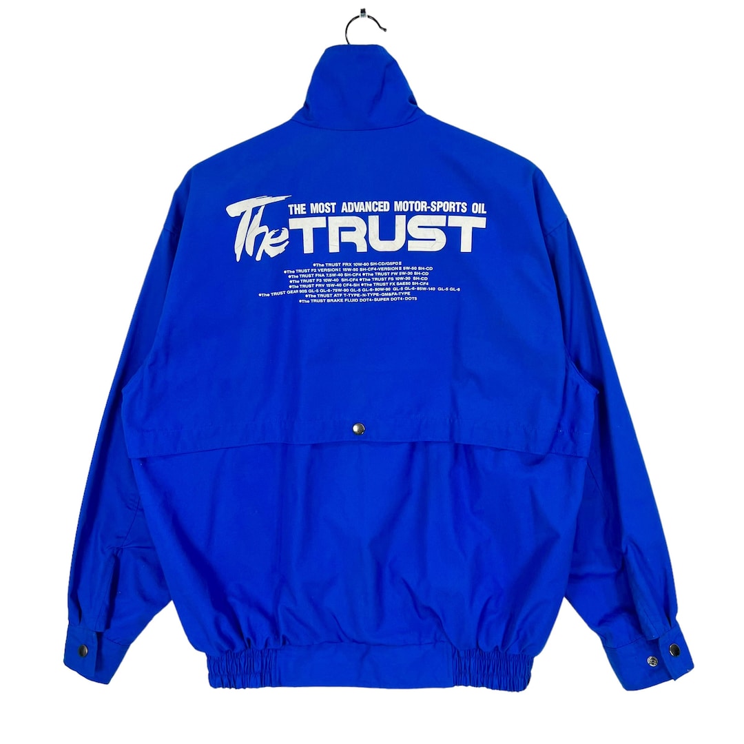 Vintage the Trust Motor Sport Oil Jacket Size Large - Etsy