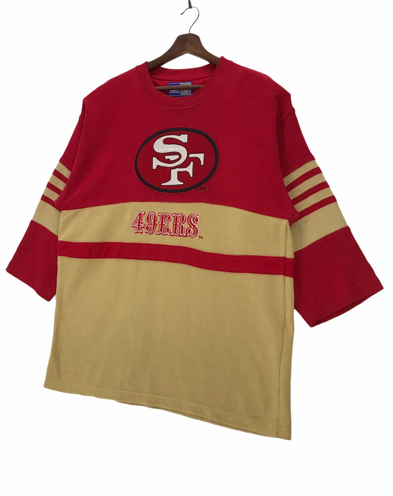 Vintage 90s San Francisco 49ers Raglan Jersey - Large - Etsy