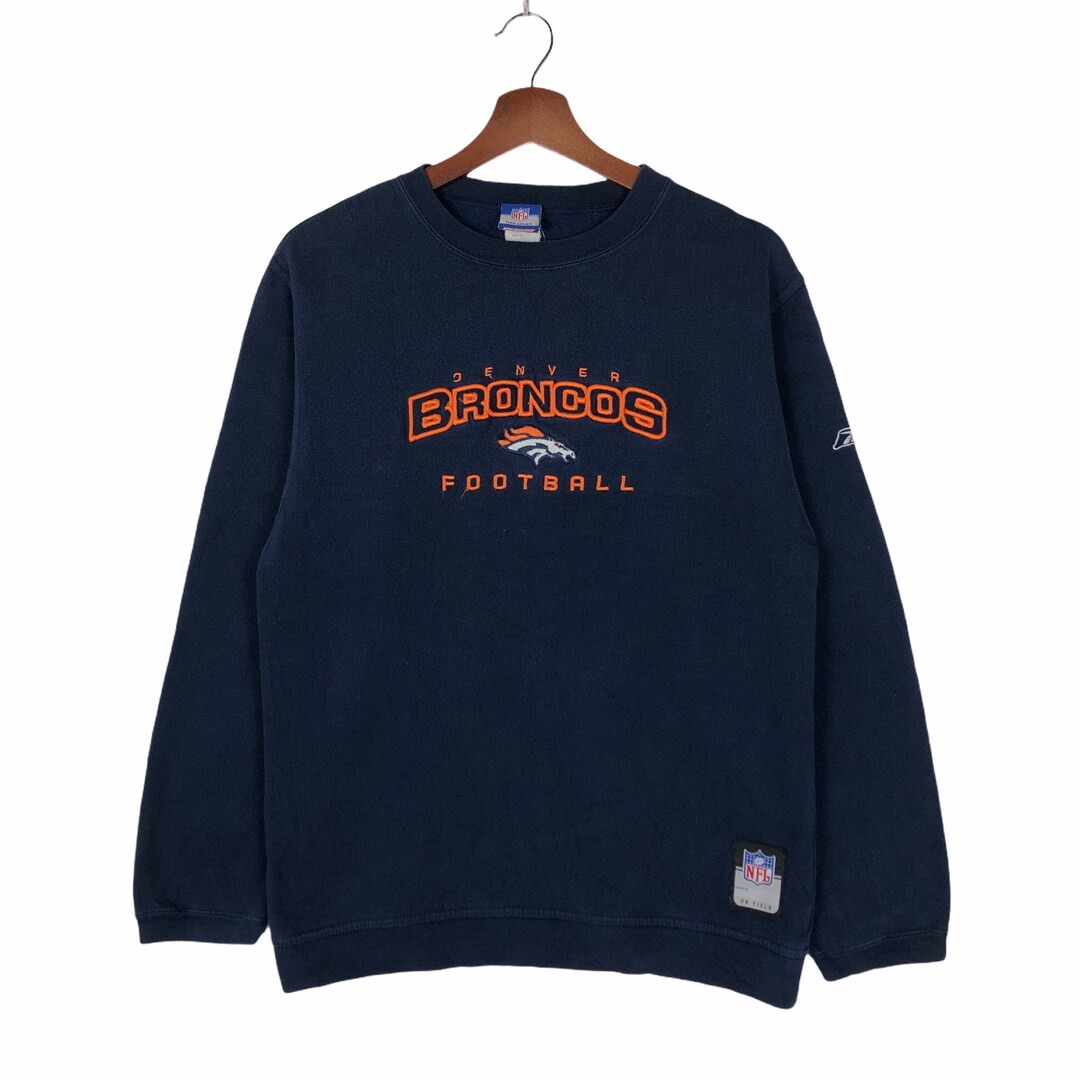 Sudadera con cuello redondo y logotipo de los Denver Broncos de la NFL ...