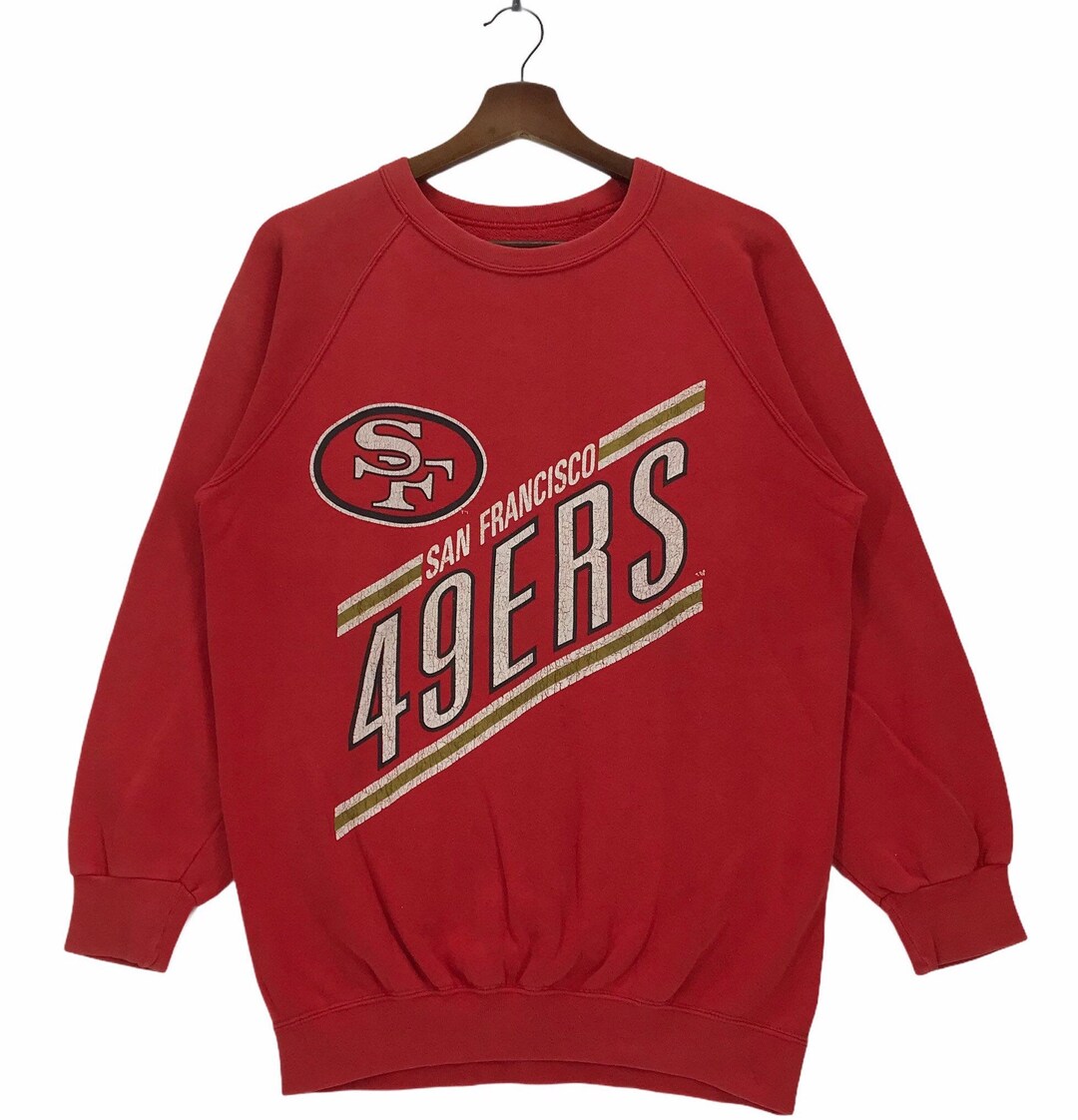 Vintage 90s San Francisco 49ers Sweatshirt NFL American Football Team ...
