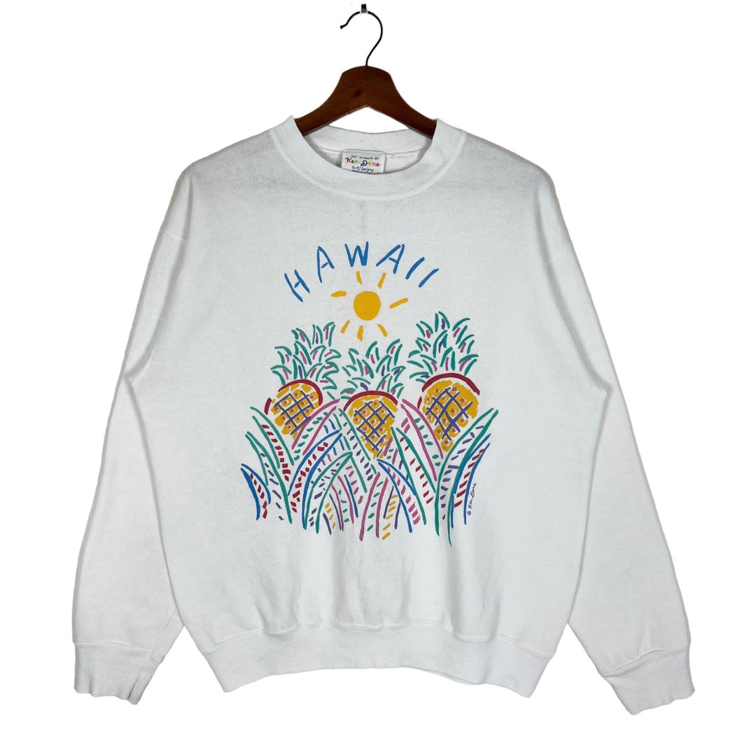 Vintage Ken Done Hawaii Sweatshirt: Art to Wear, Size Large - Etsy