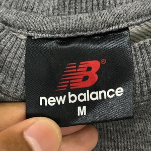Vintage Achieve New Balance Shoes Crewneck Sweatshirt Printed Spellout ...